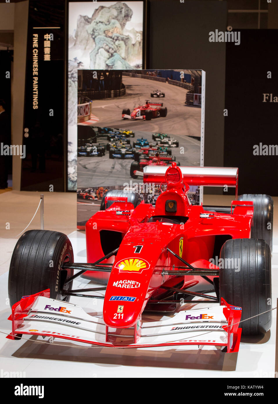 Michael schumacher in ferrari 2001 hi-res stock photography and images ...