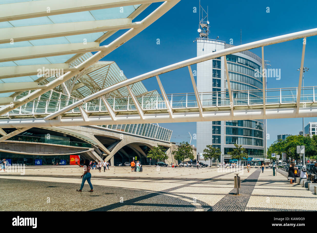 Oriente metro station hi-res stock photography and images - Alamy