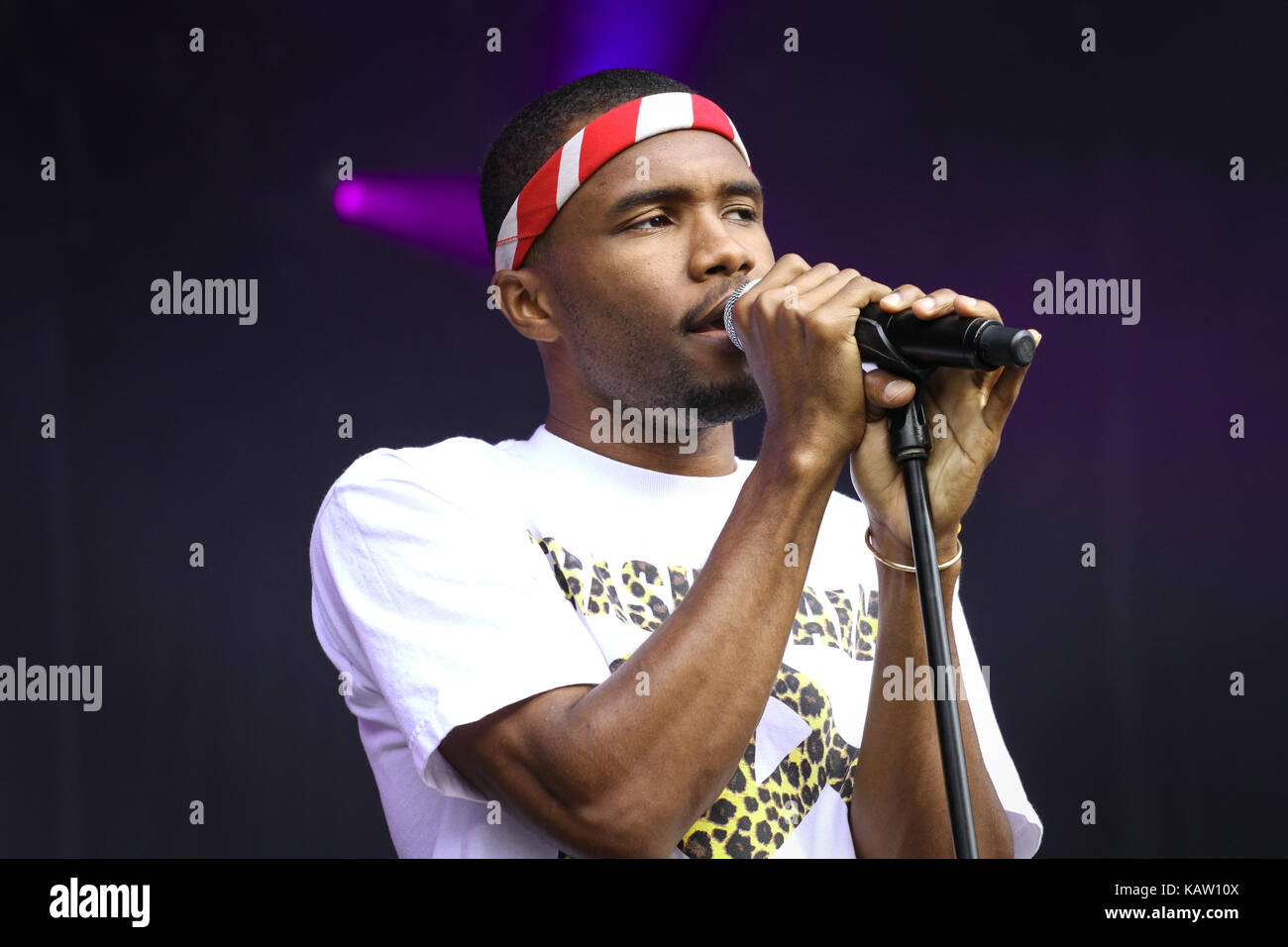 The American singer, rapper and songwriter Christopher Edwin Ocean is ...