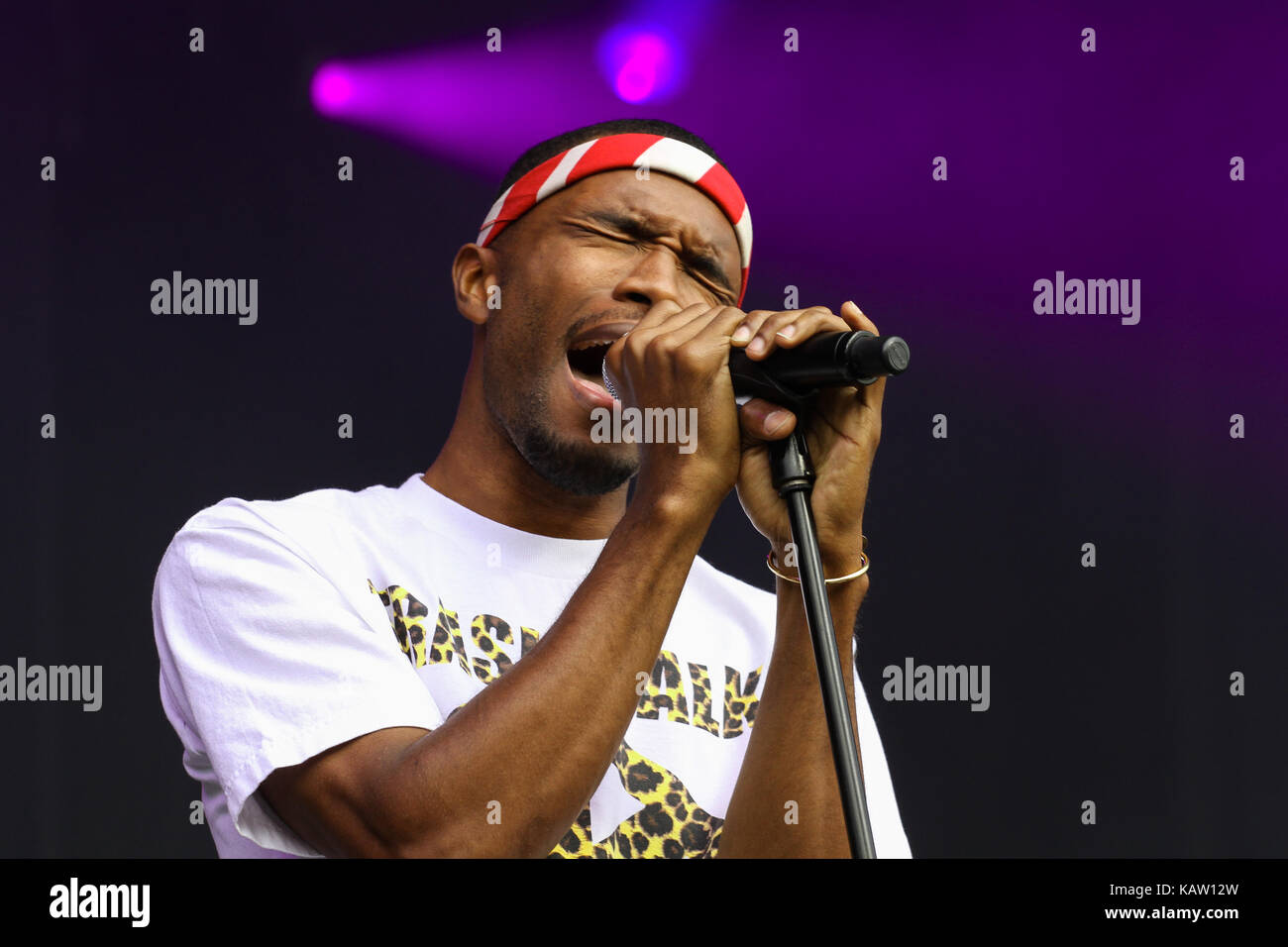 The American singer, rapper and songwriter Christopher Edwin Ocean is ...