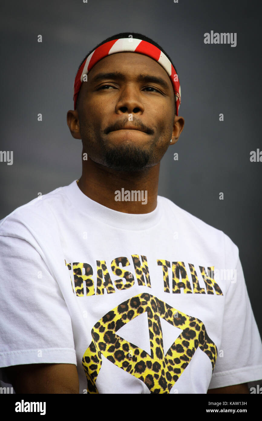 The American singer, rapper and songwriter Christopher Edwin Ocean is ...