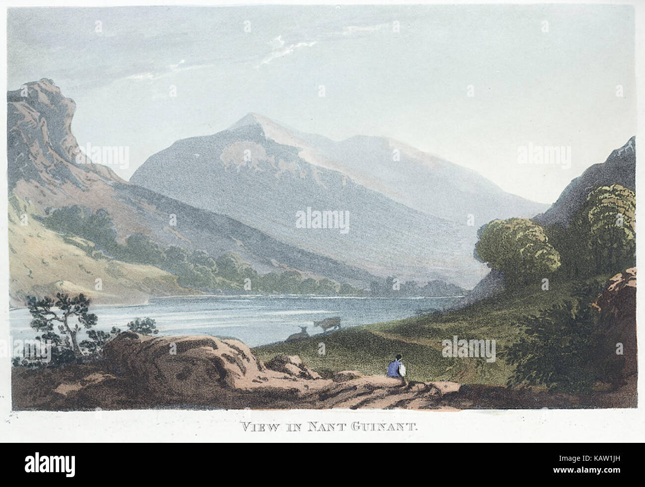 A scenic view of Nant Guinant, showcasing the natural beauty and ...