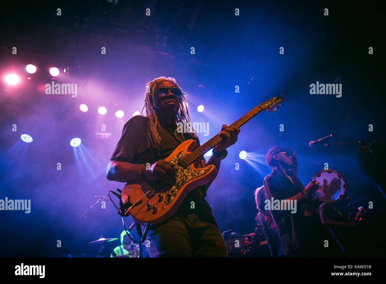 The legendary American funk singer and songwriter George Clinton ...