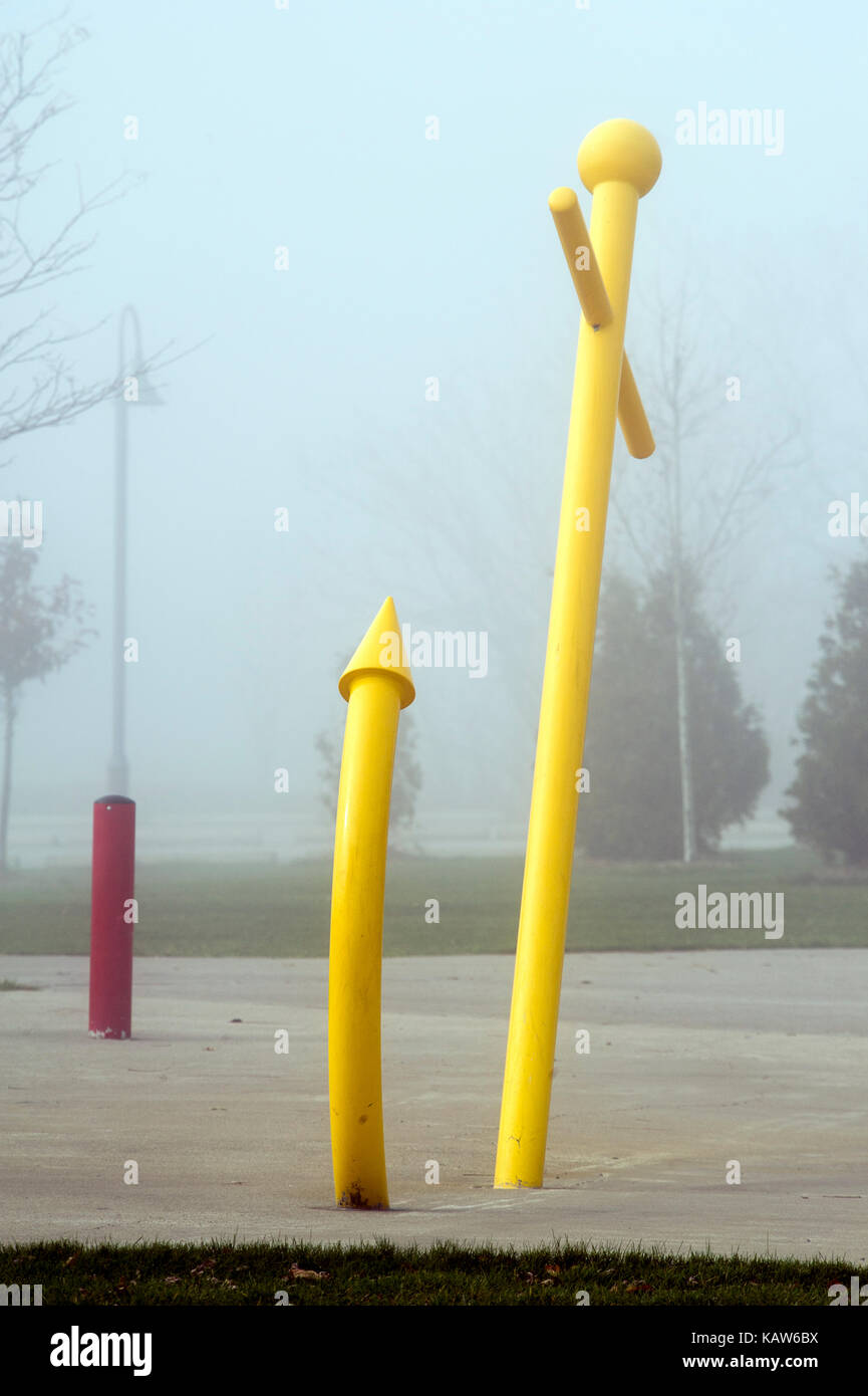 Kids' playground at Hamilton Beach community Stock Photo - Alamy