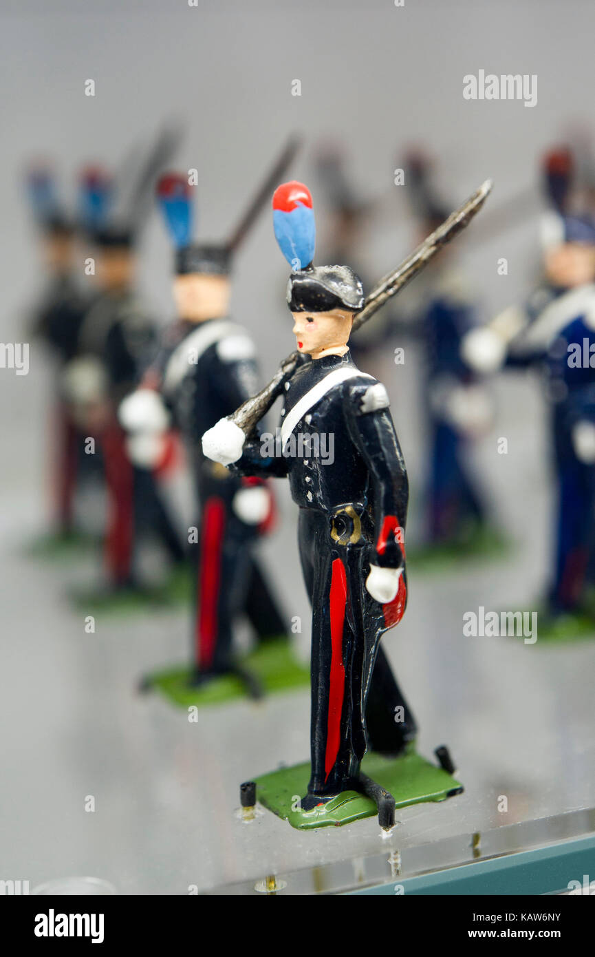 Toy soldiers museum display hi-res stock photography and images - Alamy