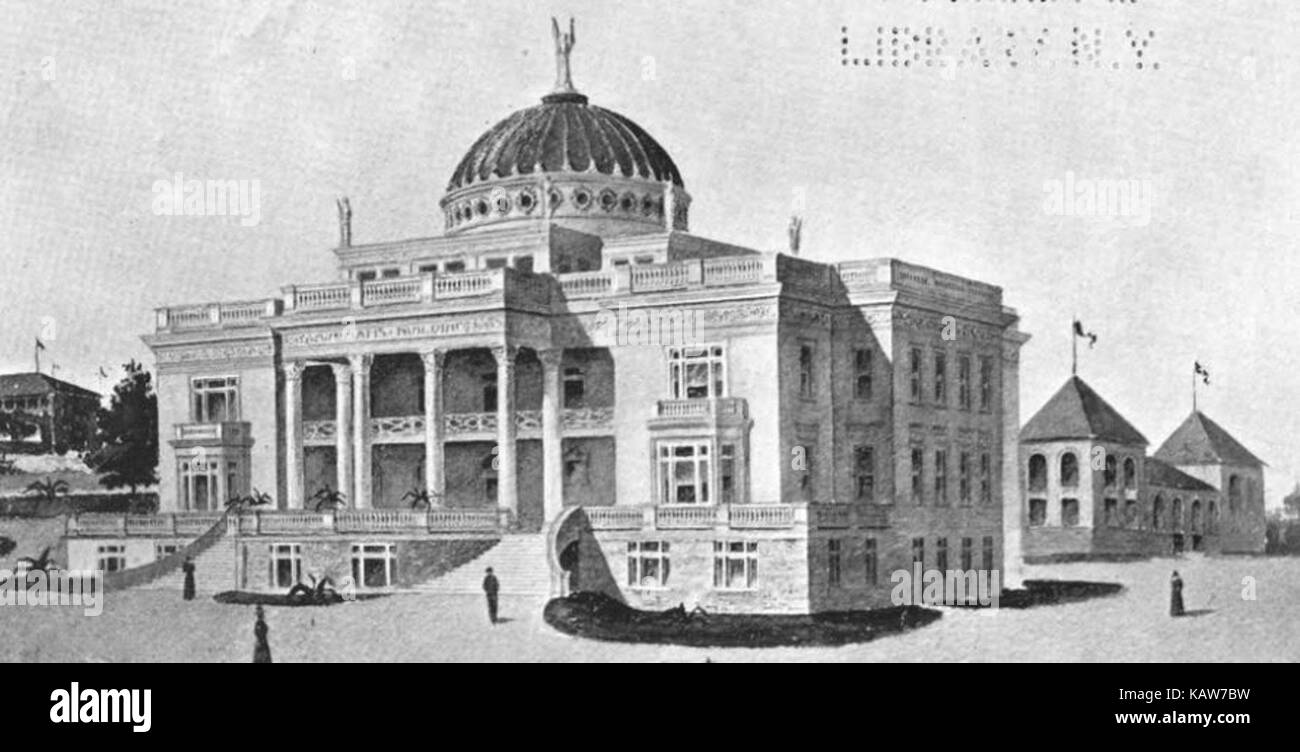 This photograph features the Woman's Building at the 1895 Cotton States ...