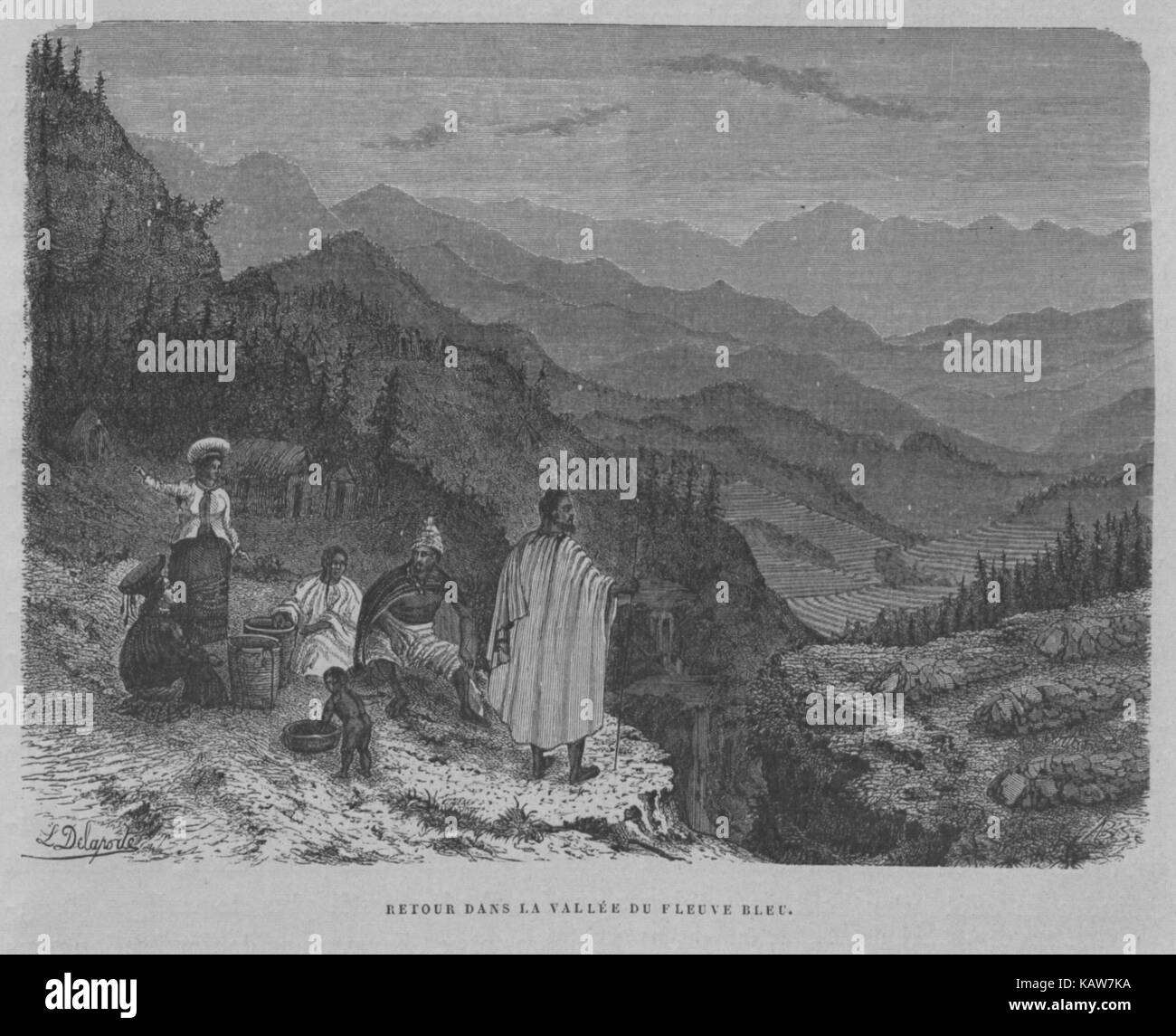 Chine painting Black and White Stock Photos & Images - Alamy