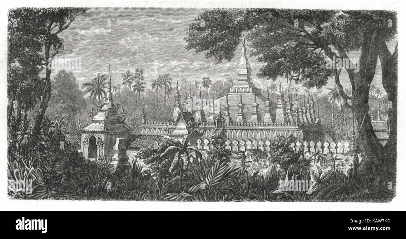 Voyage d'exploration en Indo Chine effectue pendant les annees 1866 1867 et 1868 v 1 154 b Stock ...