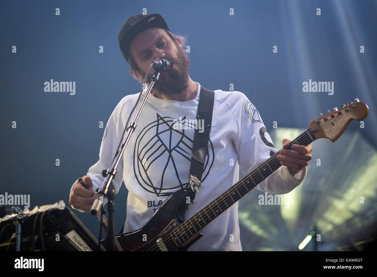 The Norwegian indie pop band Highasakite performs a live concert at the ...