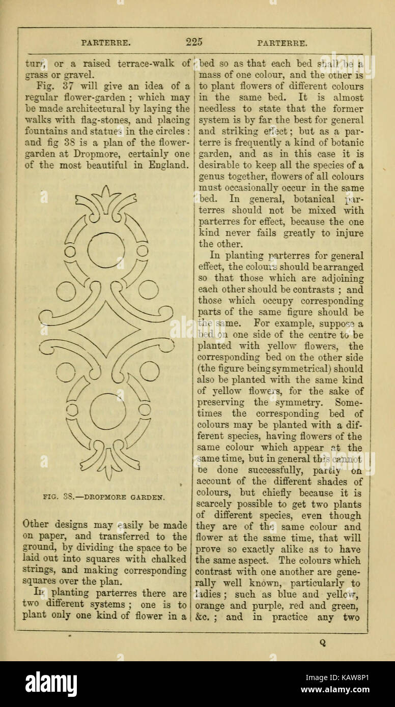 The ladies' companion to the flower garden (Page 225) BHL13571573 Stock ...