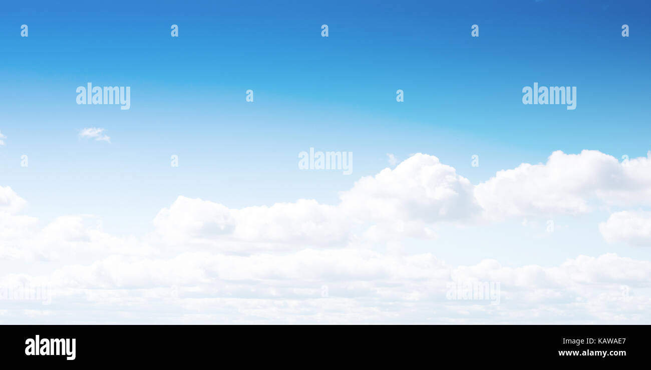 Clear sky and clouds background summer photo Stock Photo - Alamy