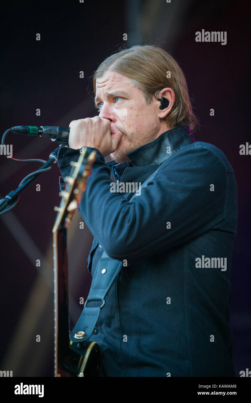 The American rock band Interpol performs a live concert at the ...