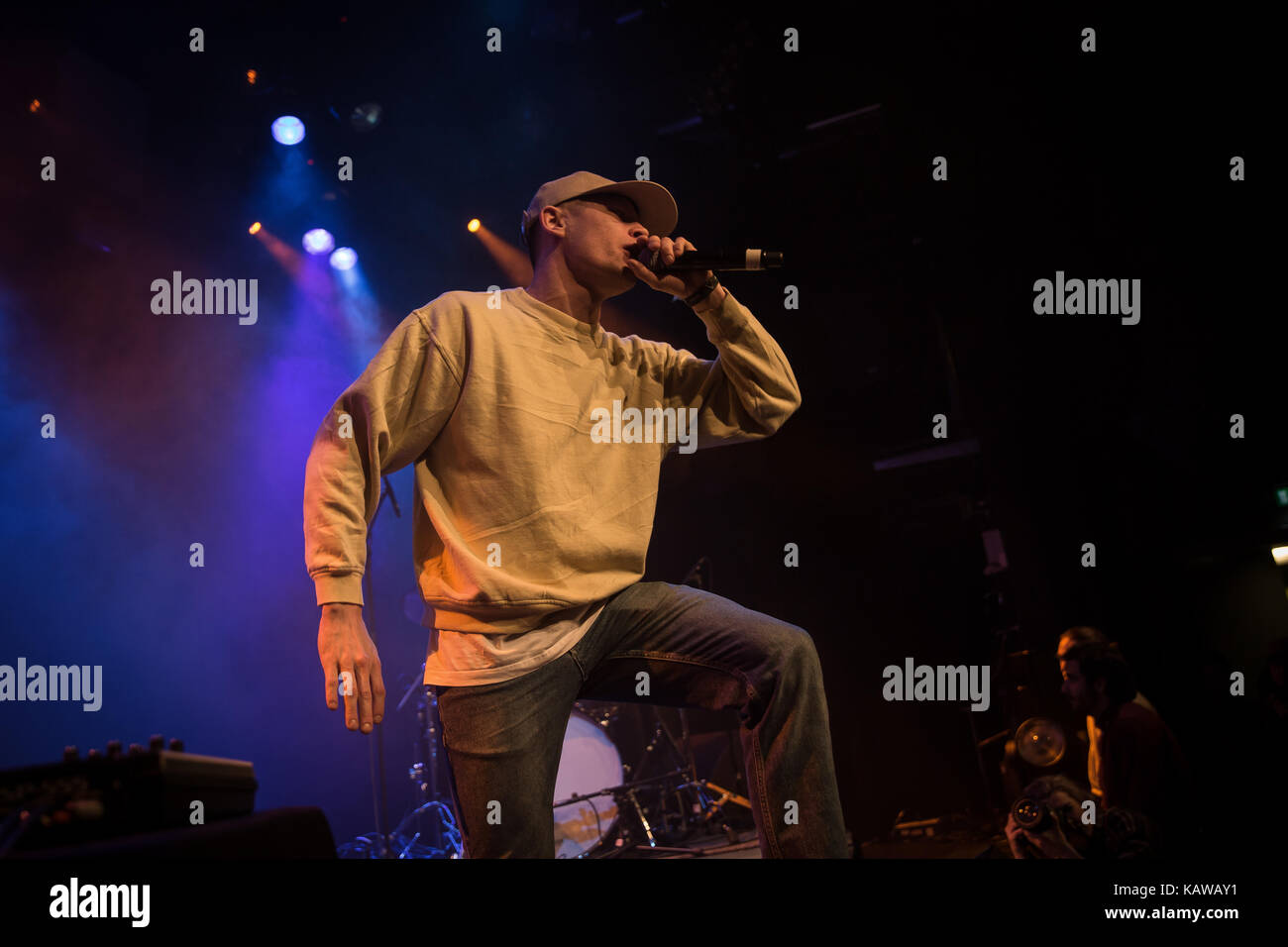 The Norwegian lyricist and rapper Ivan Ave performs a jazzy hip hop ...