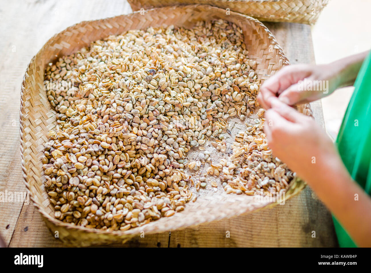 Cleaning beans hi-res stock photography and images - Alamy