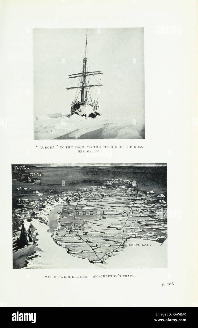 This image shows the south polar trail, a significant route in ...