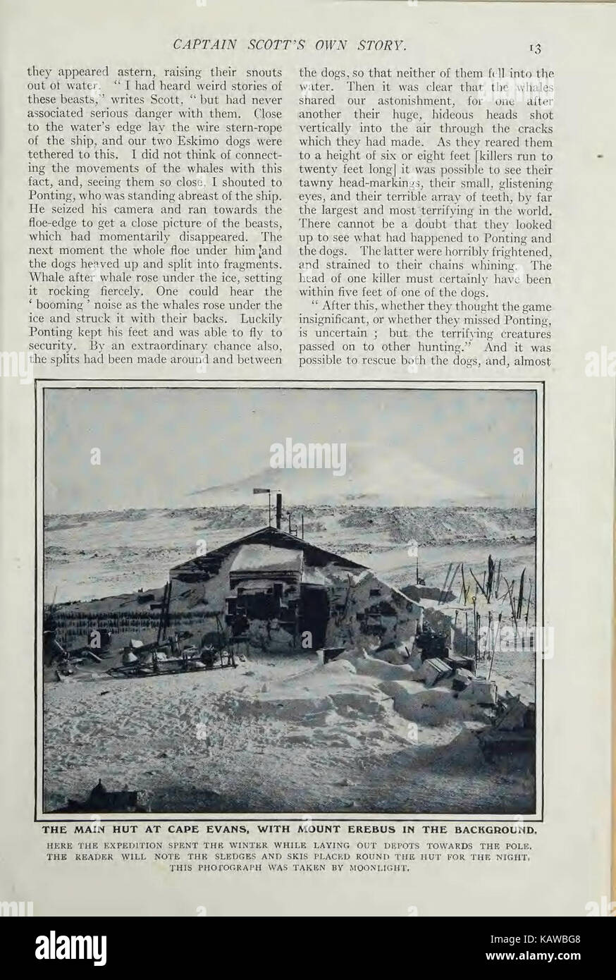 To the South Pole. Captain Scott's own story told from his journals ...