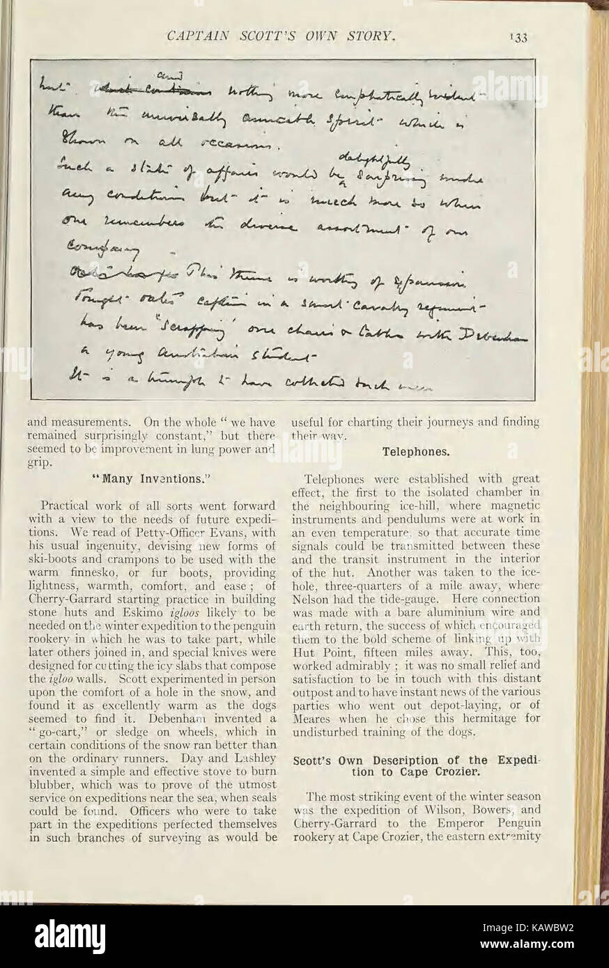 To the South Pole. Captain Scott's own story told from his journals ...