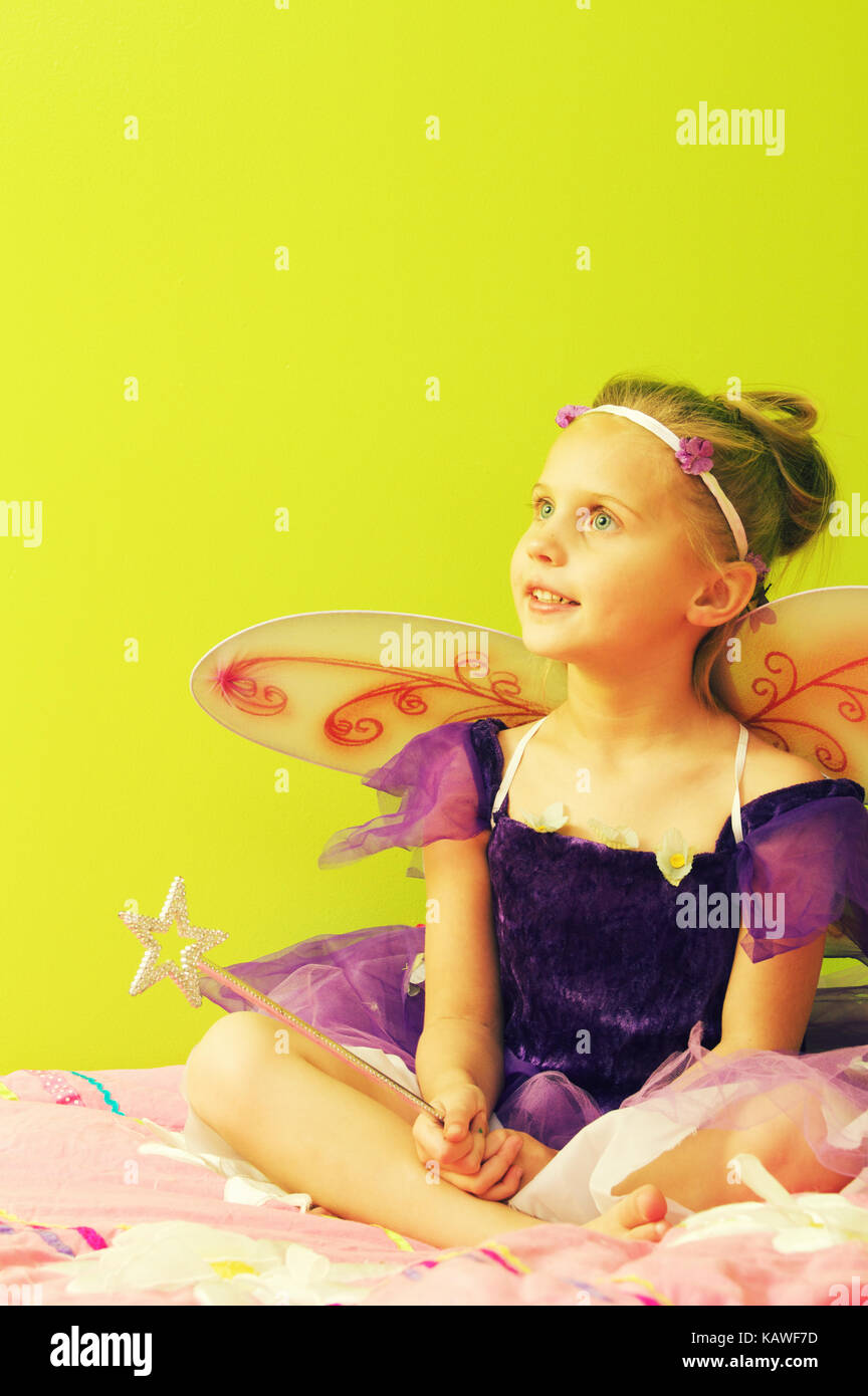 Princess Fairy Child Stock Photo - Alamy