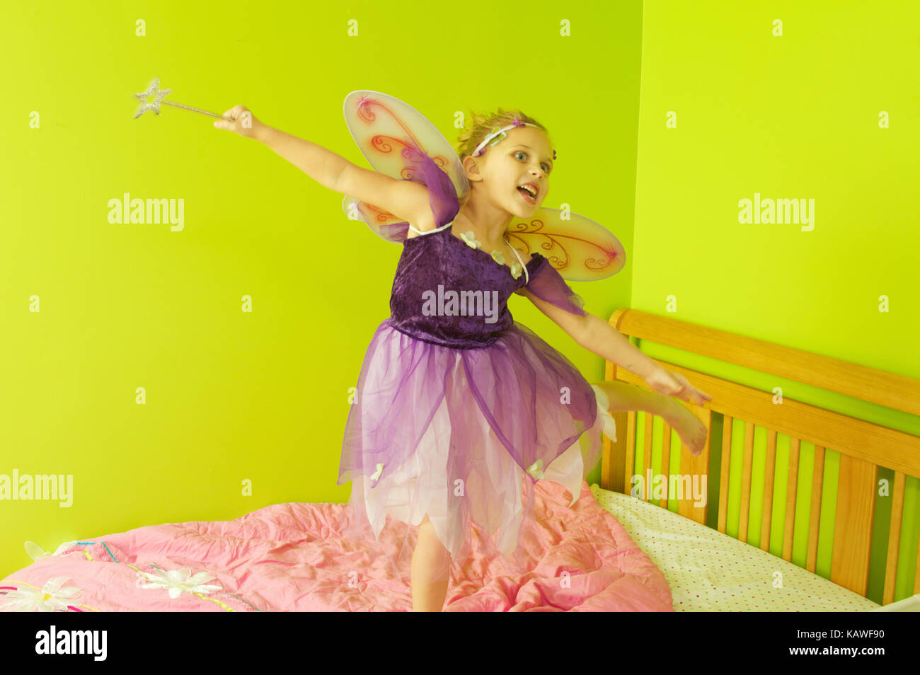 Princess Fairy Child Stock Photo - Alamy