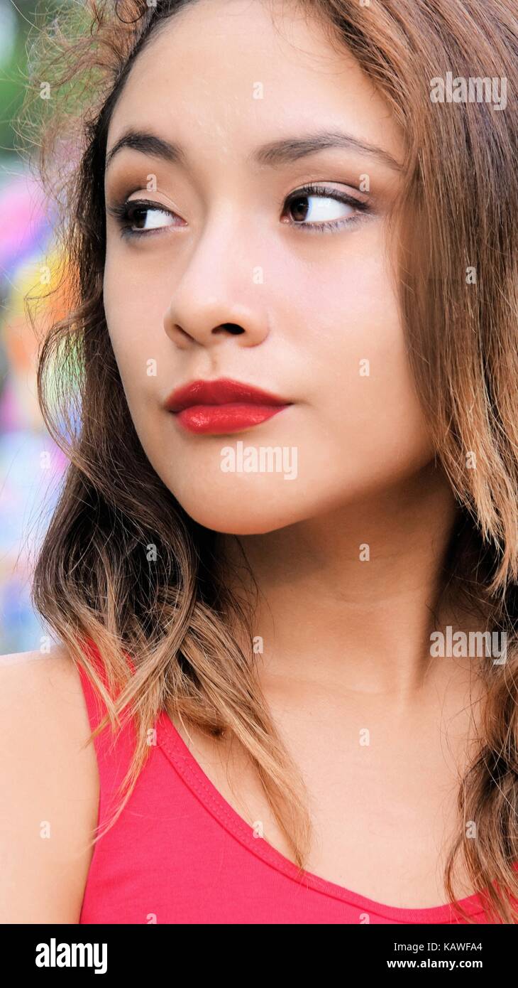 A Pretty Female Stock Photo - Alamy
