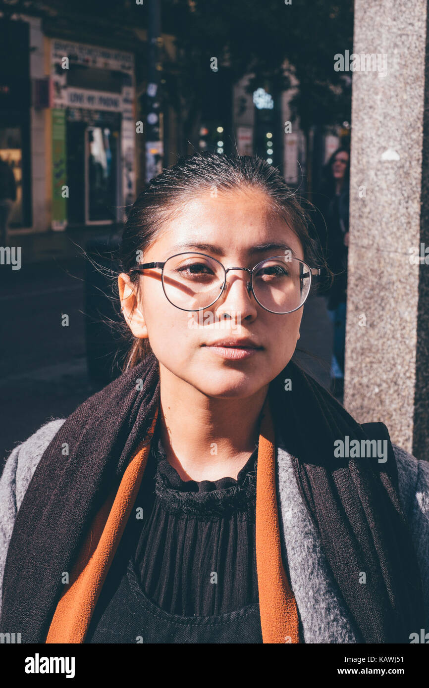 Nerd girl hi-res stock photography and images - Alamy