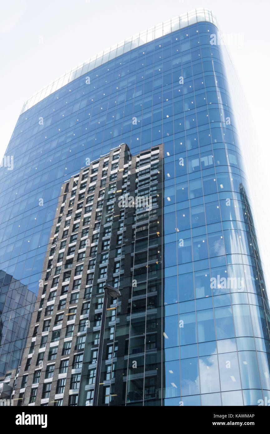 The Aldgate Tower building on Whitechapel High Street, Headquarters of ...