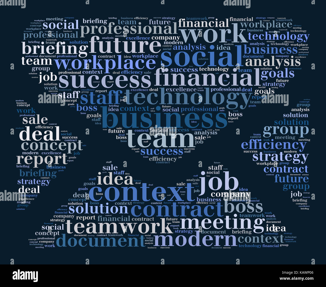 Business word cloud text concept Stock Photo - Alamy
