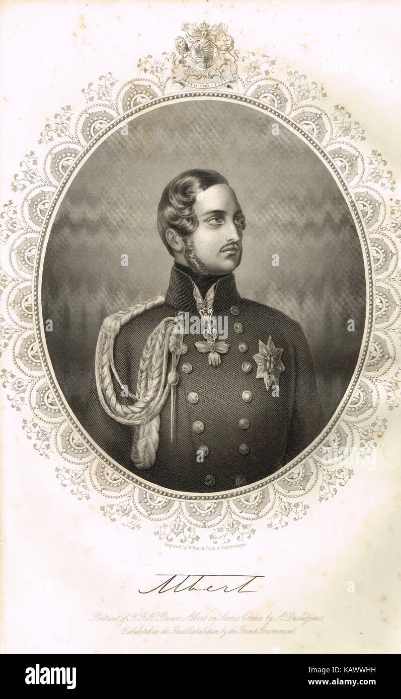 Queen victoria and prince albert hi-res stock photography and images ...