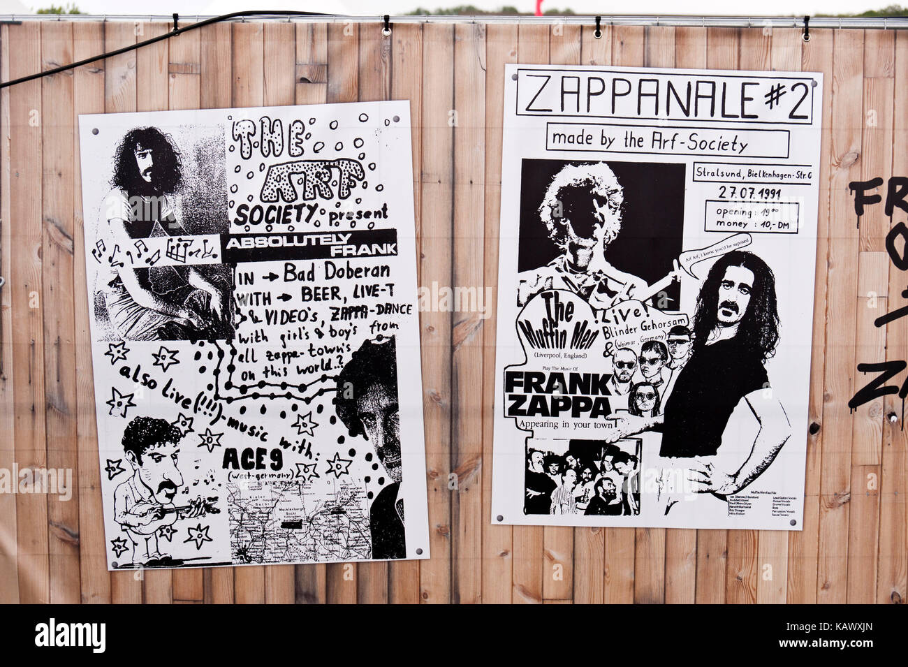 Frank zappa poster hi-res stock photography and images - Alamy