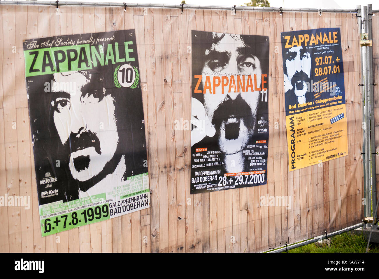 Frank zappa concert poster hi-res stock photography and images - Alamy