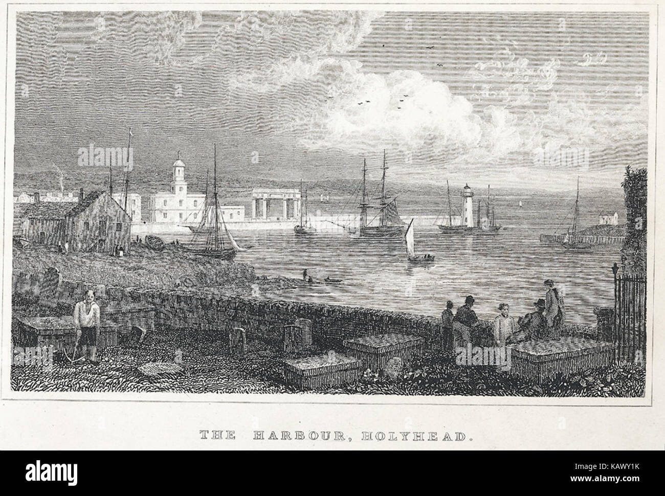 Holyhead map hi-res stock photography and images - Alamy