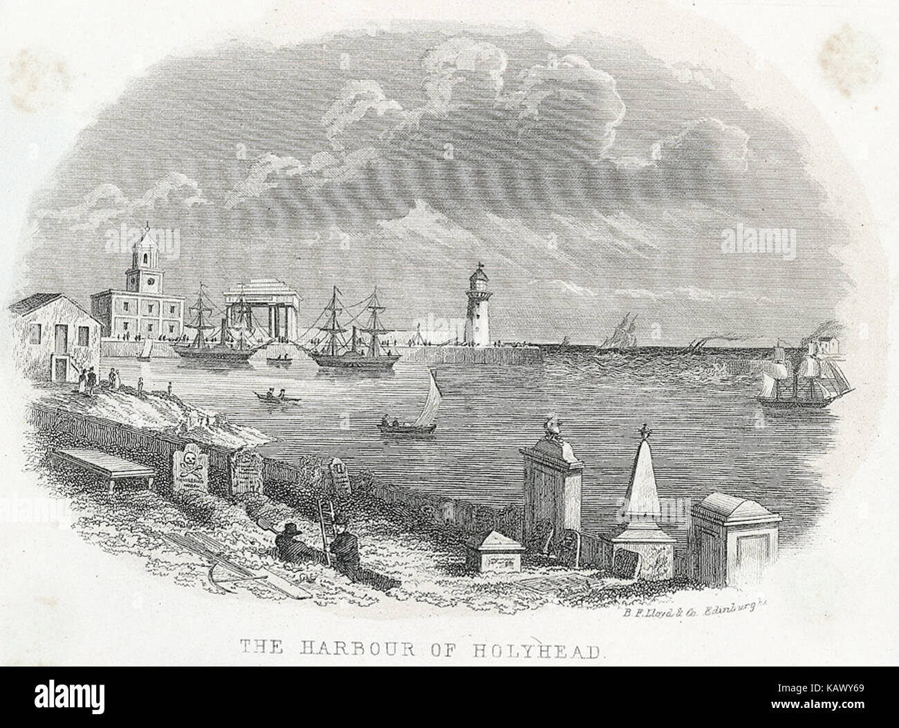 Map of holyhead hi-res stock photography and images - Alamy