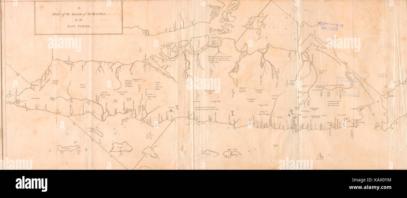 The history of Sumatra BHL47144785 Stock Photo - Alamy