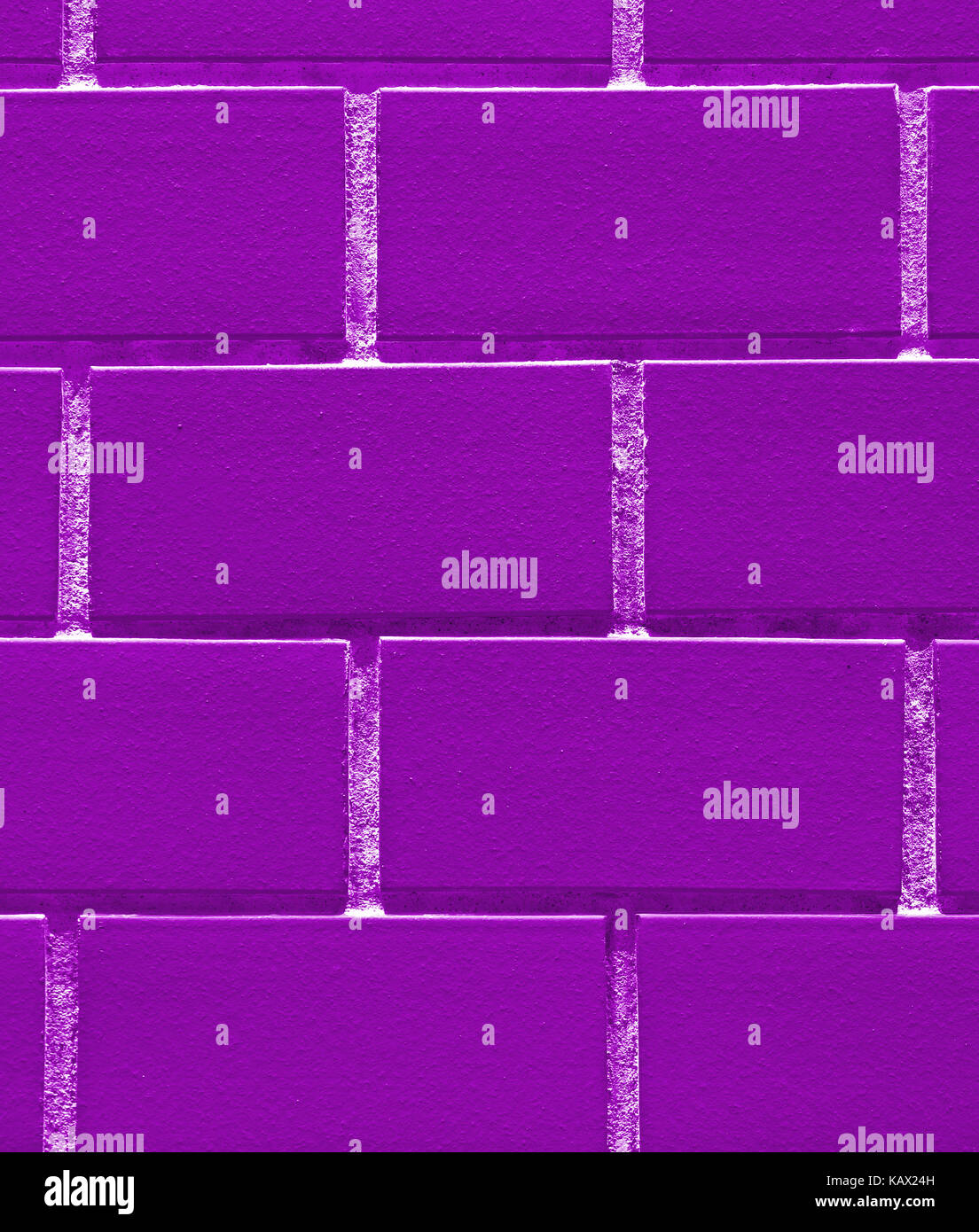 Close-up of Bricks Wall in Vivid Purple Color, for Background, Pattern ...