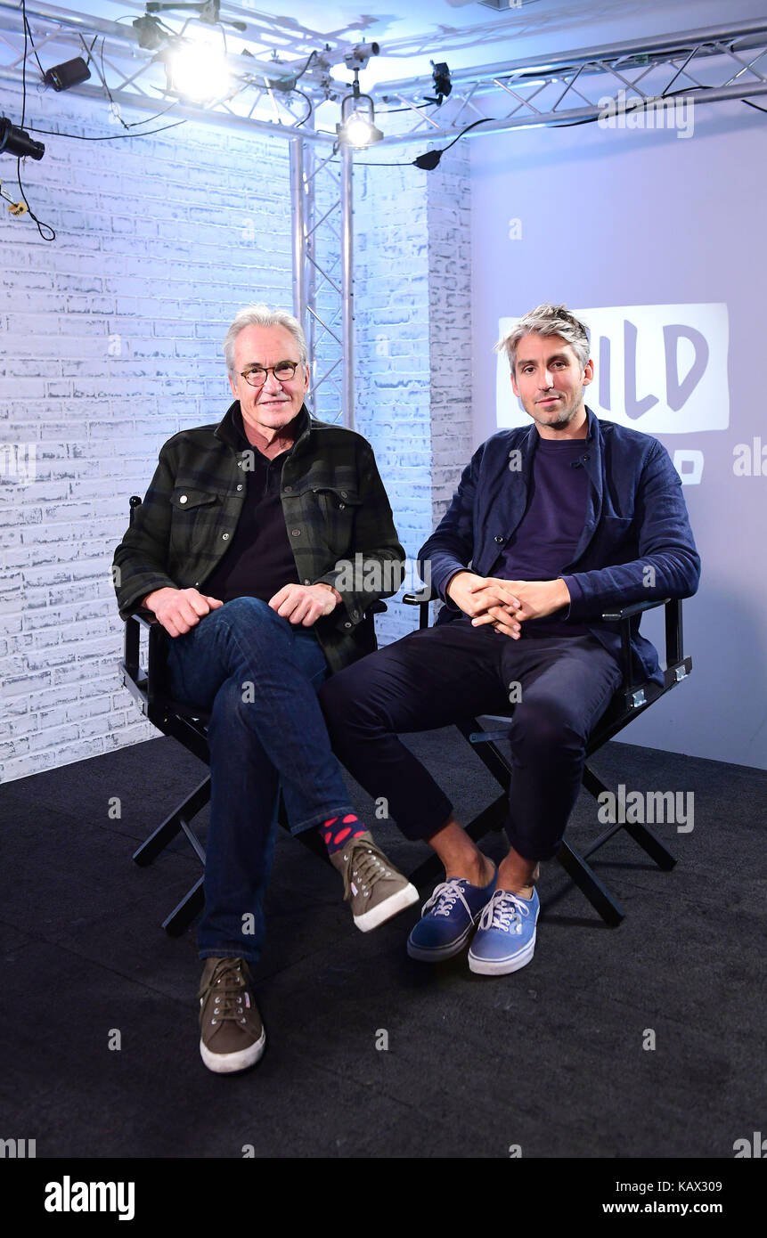 Larry Lamb and his son George at BUILD where the father and son duo ...
