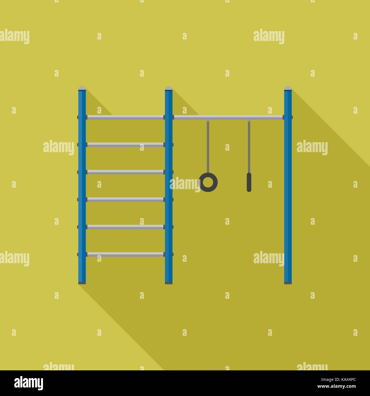 Gym outdoor Stock Vector Images - Alamy