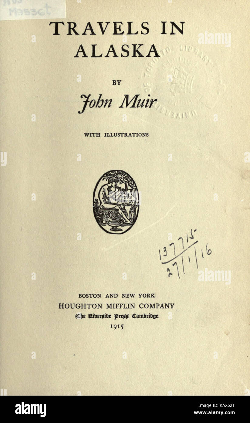 This image is from *Travels in Alaska*, a travelogue documenting the ...