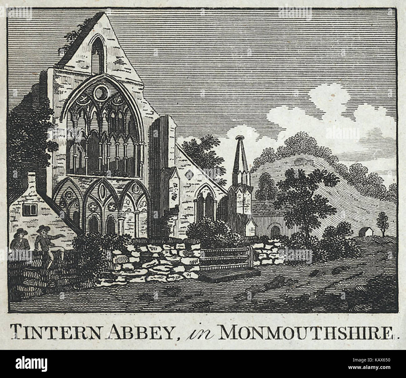 Tintern abbey painting hi-res stock photography and images - Alamy