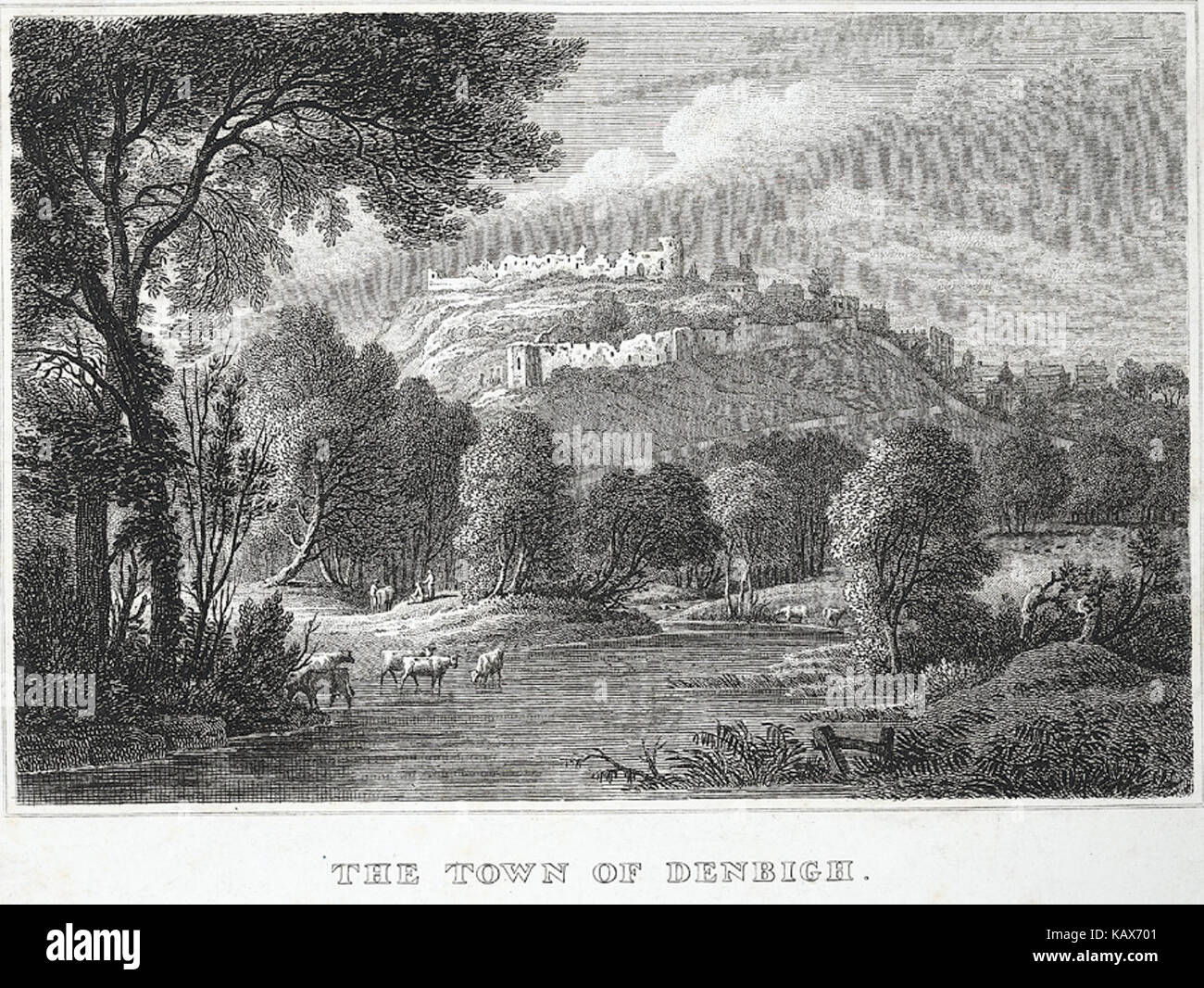 Denbigh map hi-res stock photography and images - Alamy