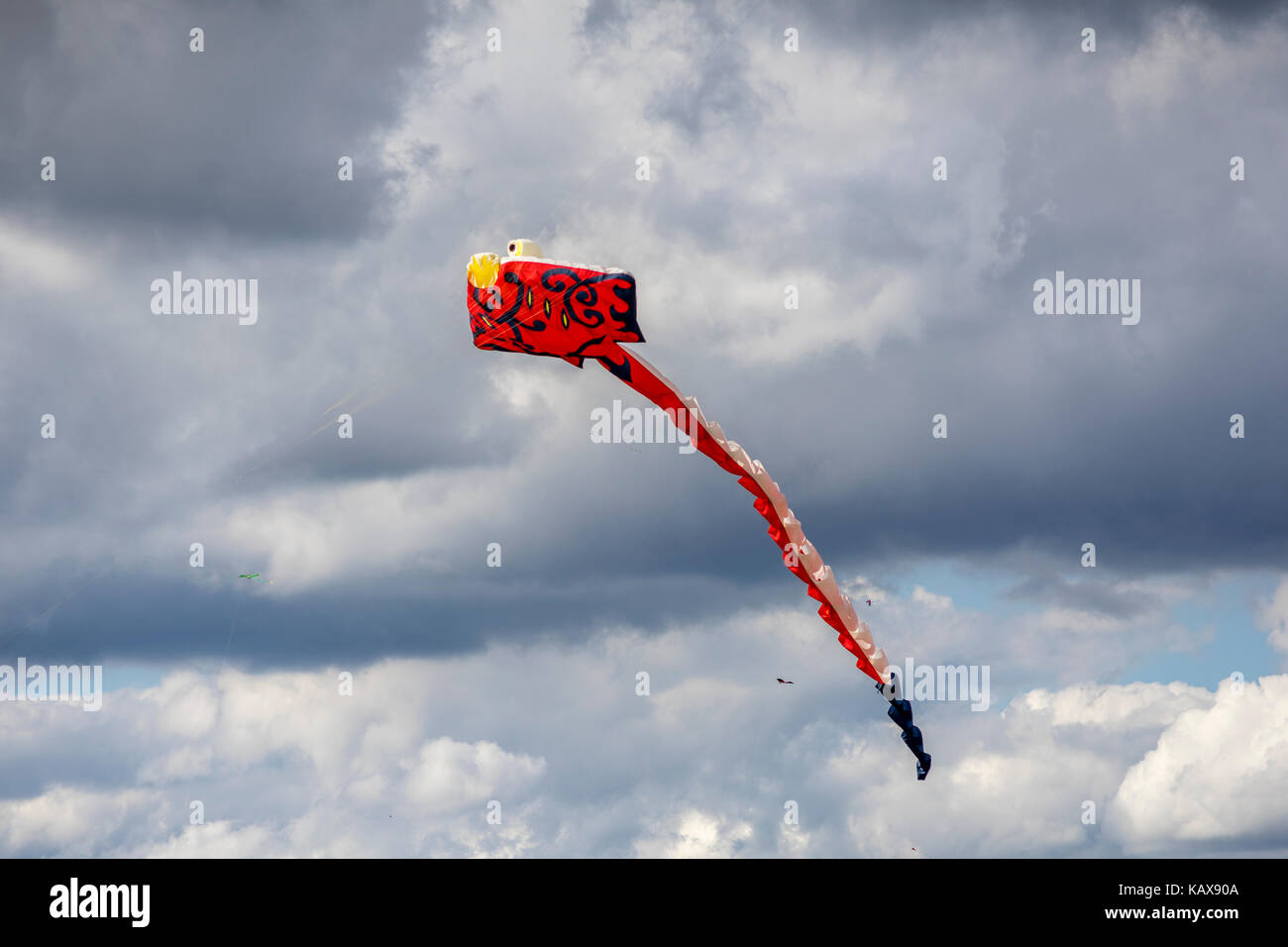 Kite festival at Tempelhofer Feld in Berlin, Germany 2017 Stock Photo ...