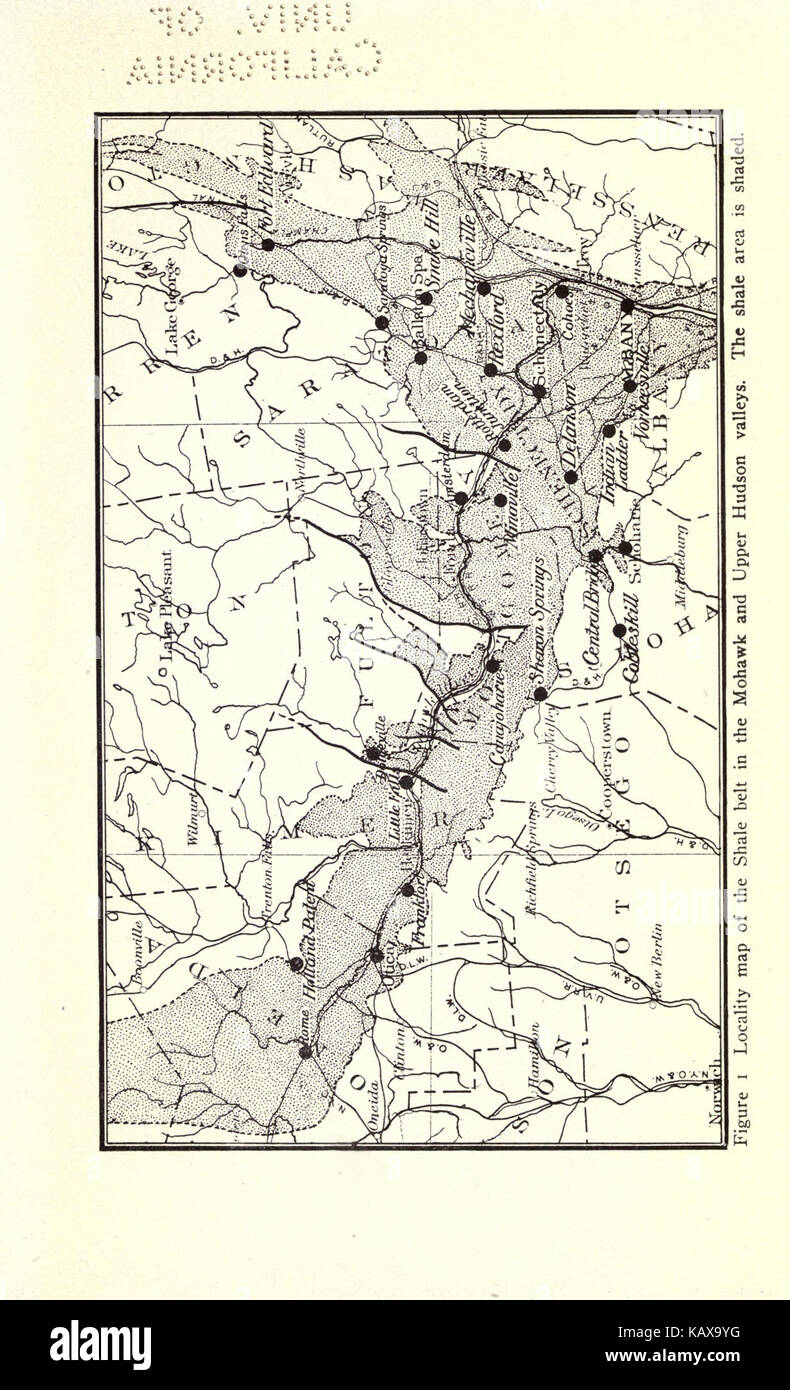 A geological study on the Lower Siluric shales of the Mohawk Valley ...