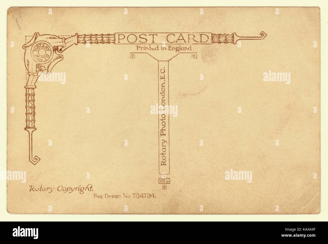 1920s vintage post card hi-res stock photography and images - Alamy