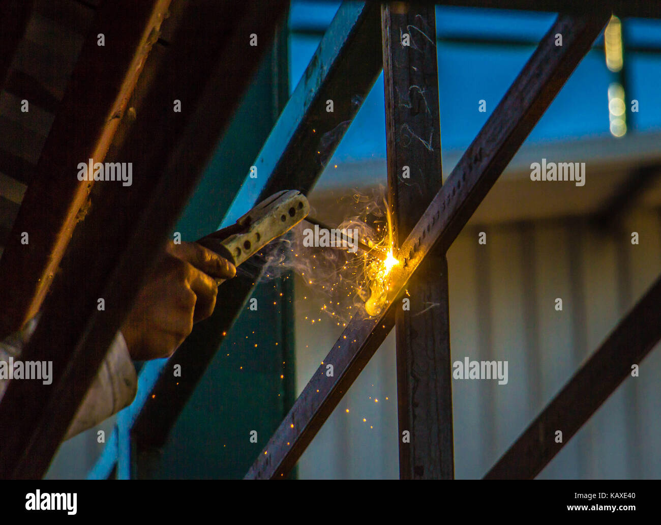 Industrial welder hi-res stock photography and images - Alamy