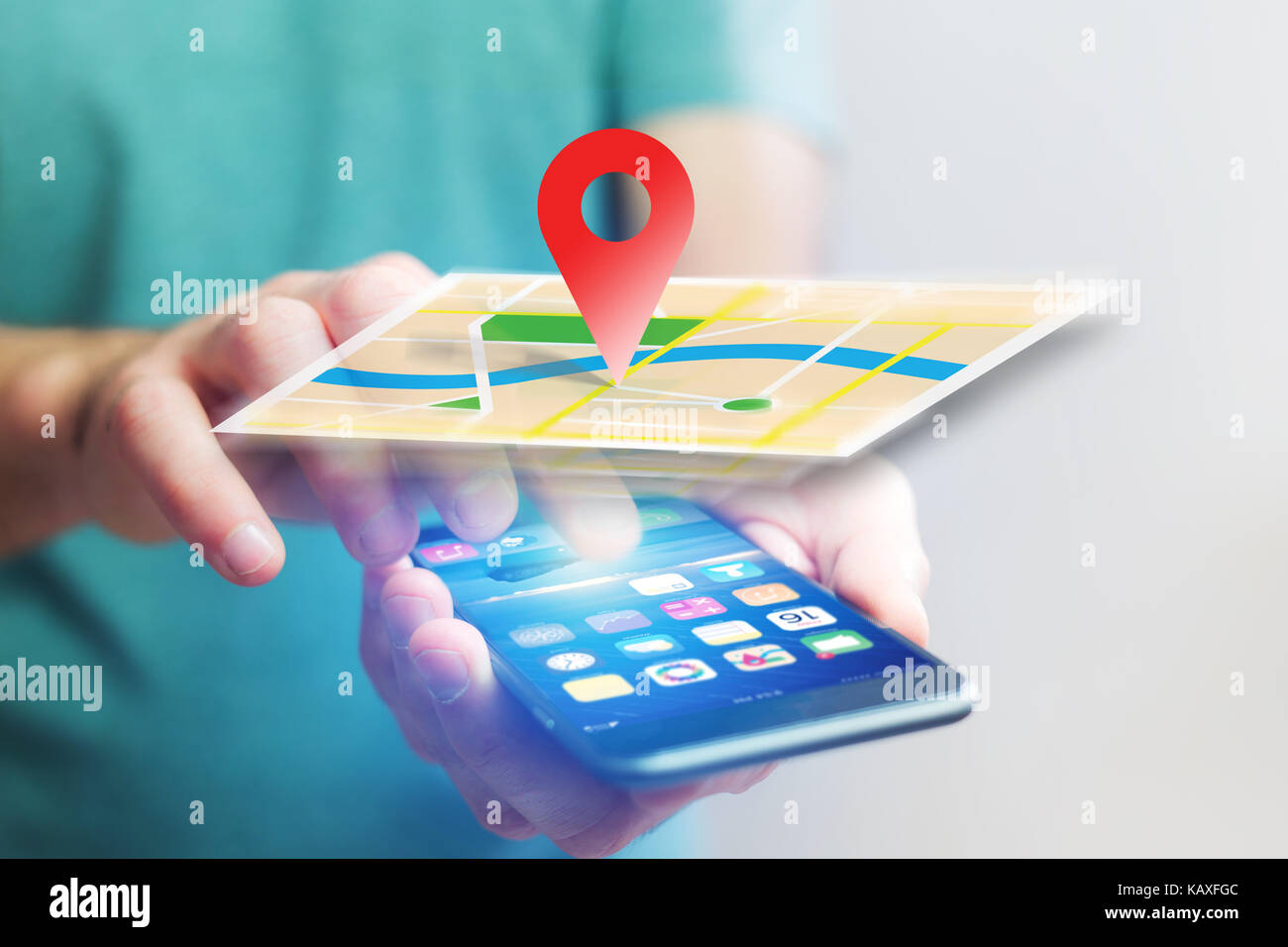 Localization map hi-res stock photography and images - Alamy