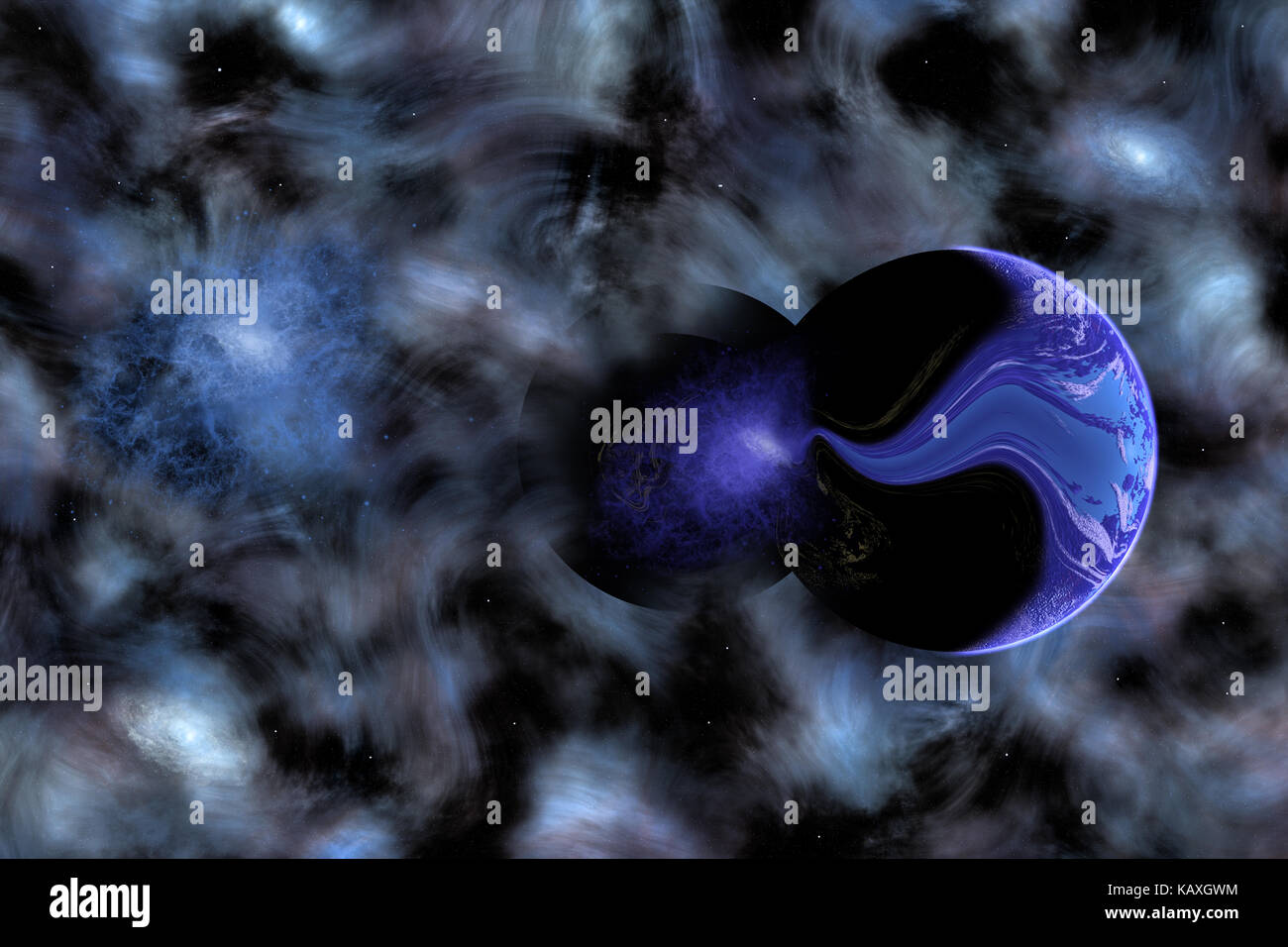 Rogue Planet Collision With Earth