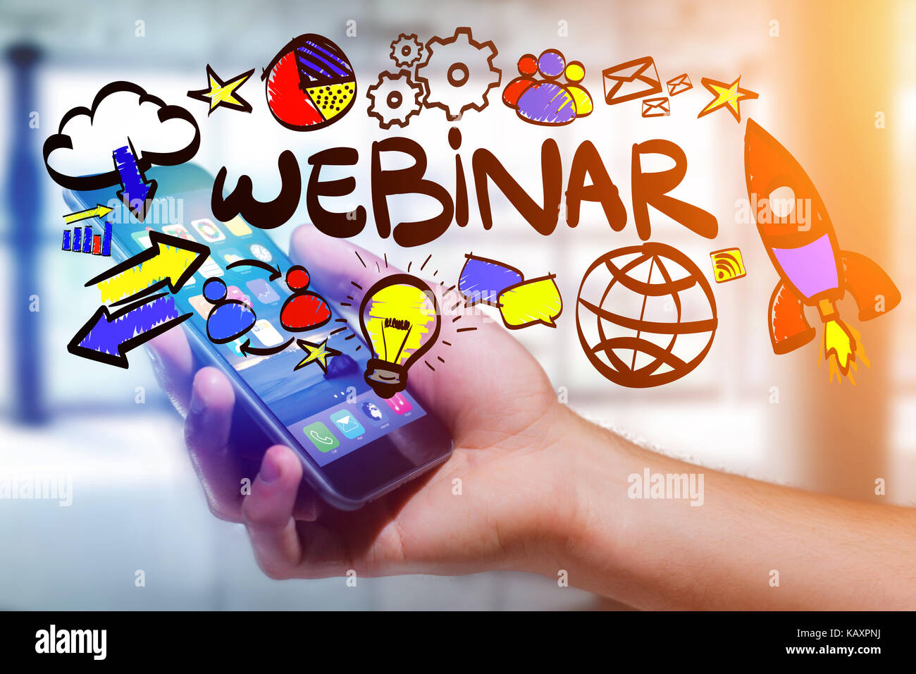 Interactive webinar hi-res stock photography and images - Alamy