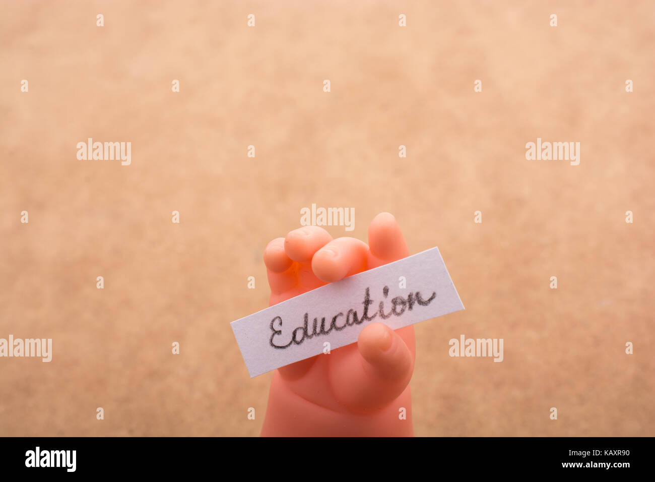 Back to school theme with education title Stock Photo - Alamy