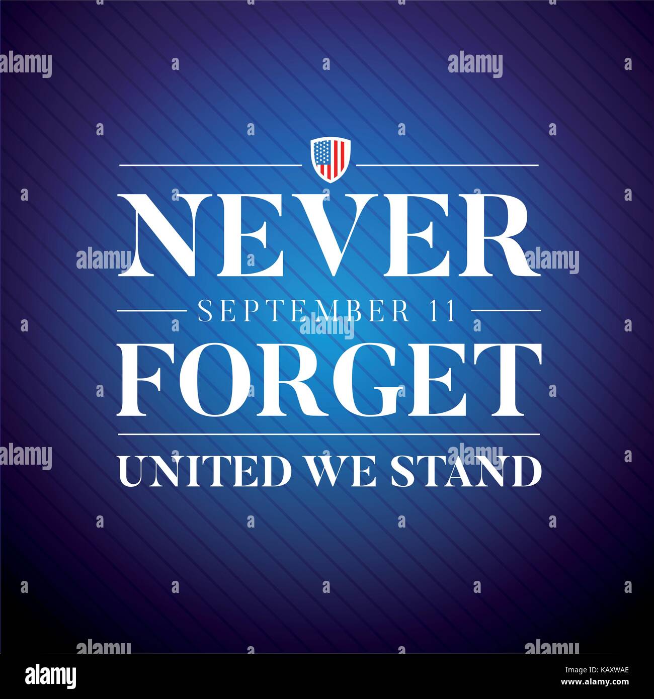 Never Forget September Eleven sign vector Stock Vector Image & Art - Alamy