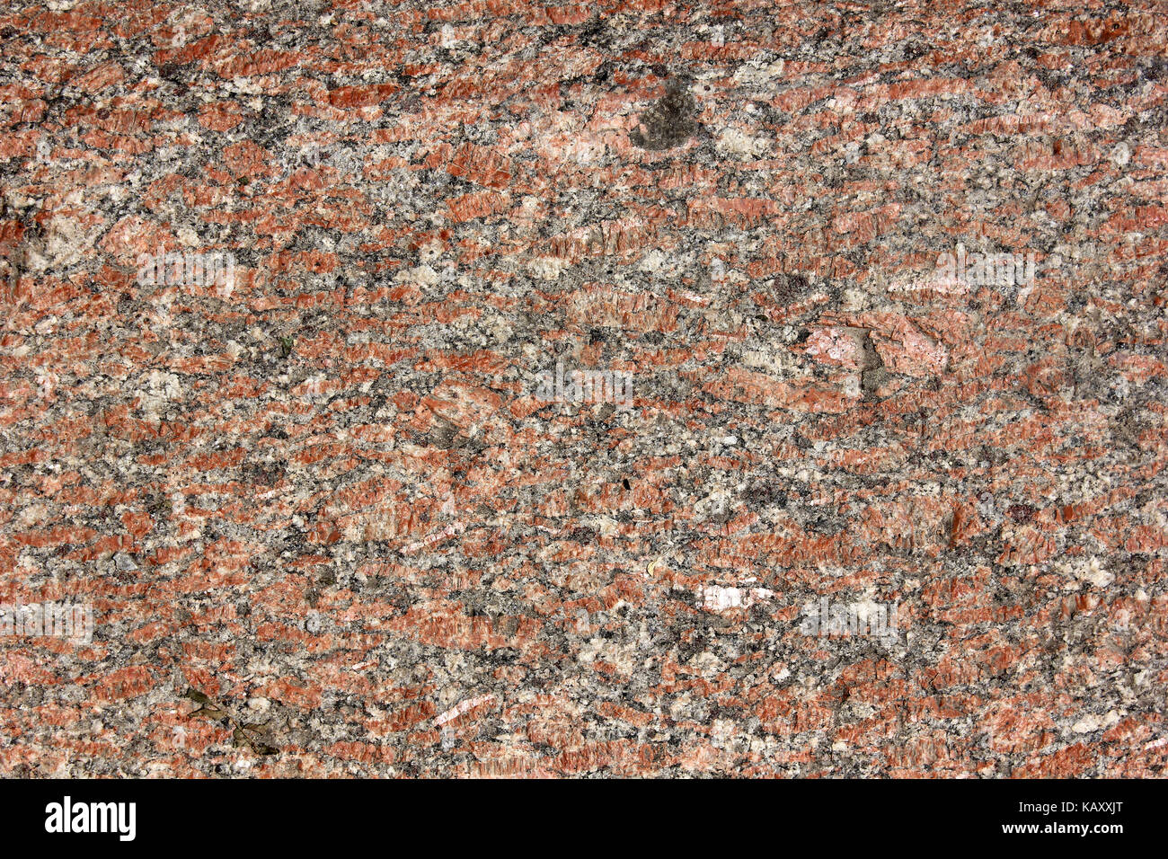 Monolith surface from the pink natural processed granite Stock Photo ...