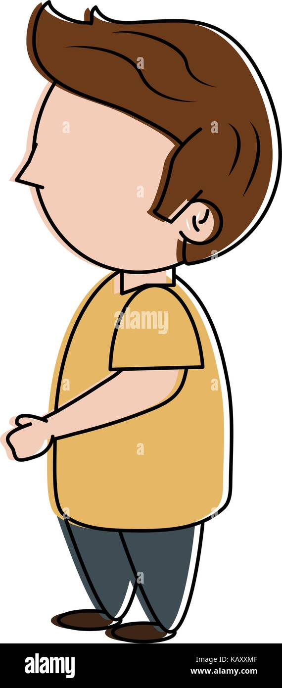 Stretch Boy Clip Art